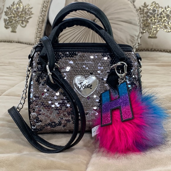 Justice | Accessories | Justice Girls Small Top Handle Crossbody Purse ...